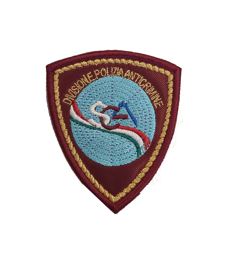 Patch Polizia di Stato ricamate – MP di Marco Paternesi