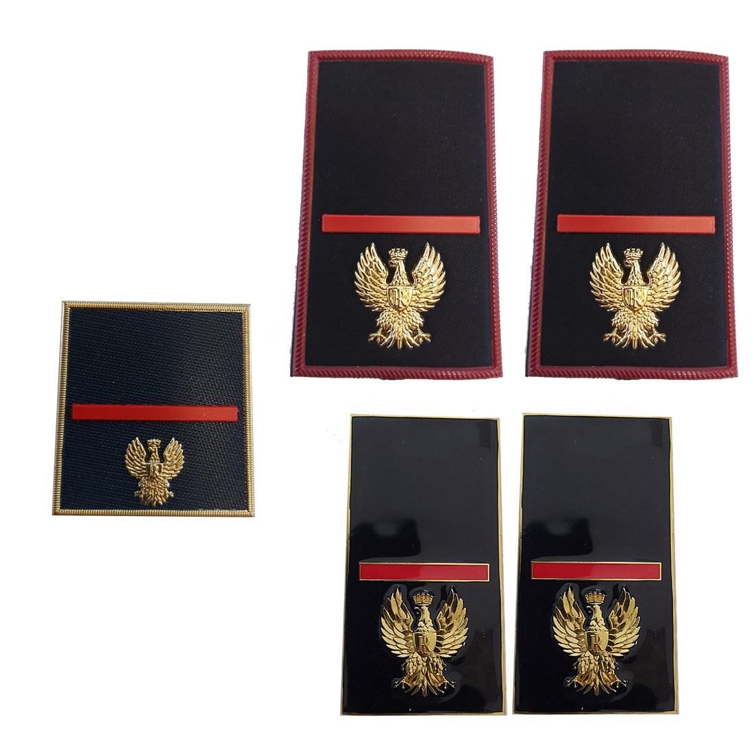 KIT Gradi velcro - tubolare - metallo Polizia di Stato – MP di Marco ...